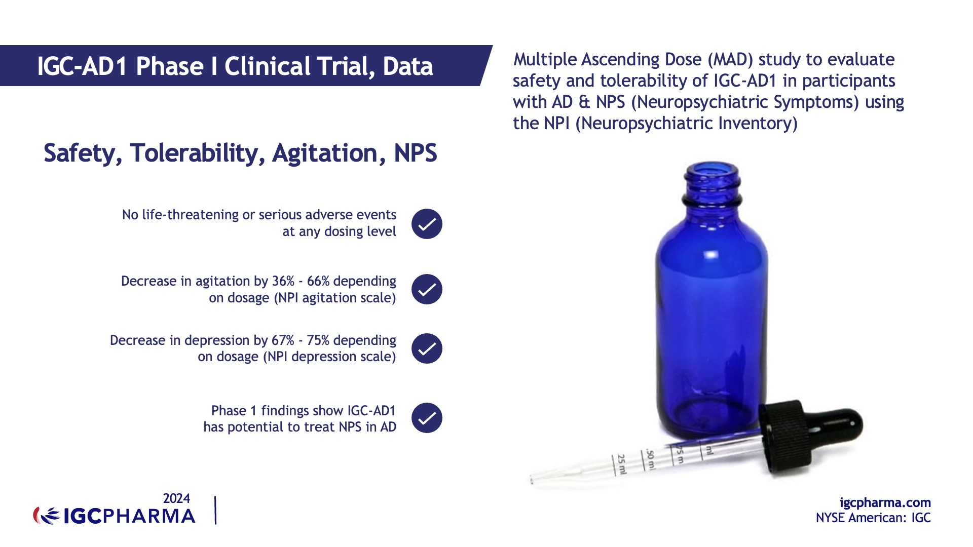 Deck - IGC Pharma, INC.