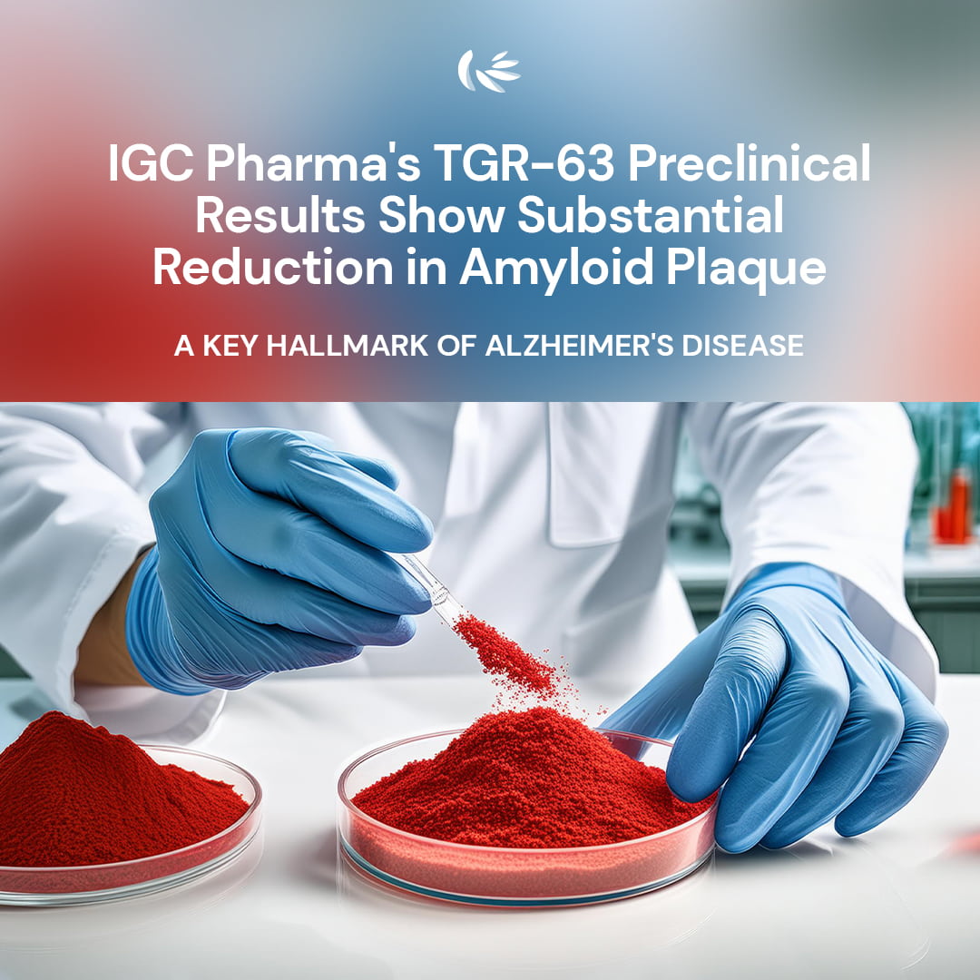 IGC Pharma's TGR-63 Preclinical Results Show Substantial Reduction in ...