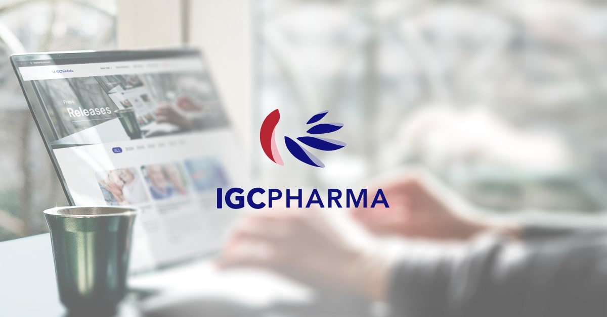 Press Releases - IGC Pharma, INC.