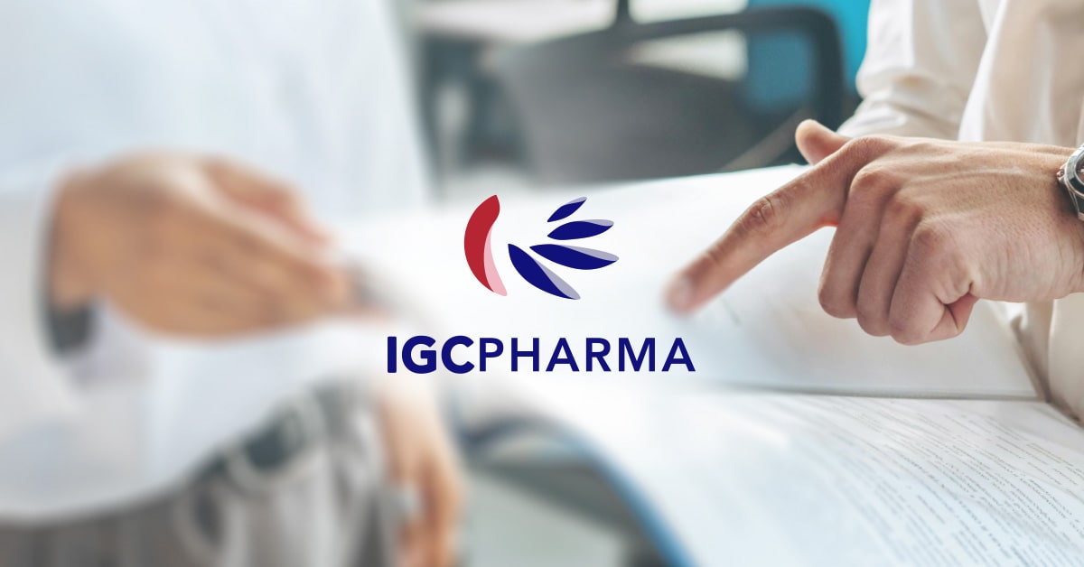 Proxy Materials - IGC Pharma, INC.